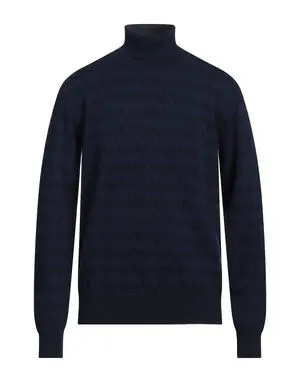 Missoni Turtleneck Wool Cashmere Knit - Blue