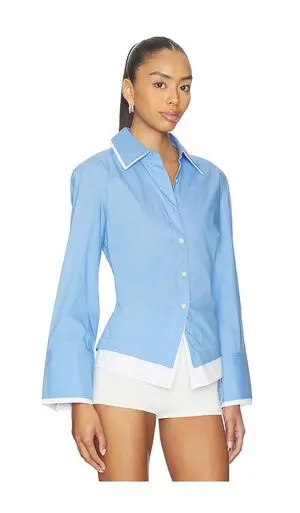 Veronica Beard Bonnie Button-down Shirt