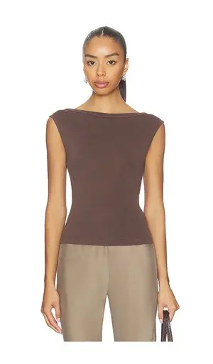ST. AGNI Organic Cotton Ballerina Top