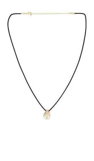 LOVERS AND FRIENDS Isla Pendant Necklace - Gold,black
