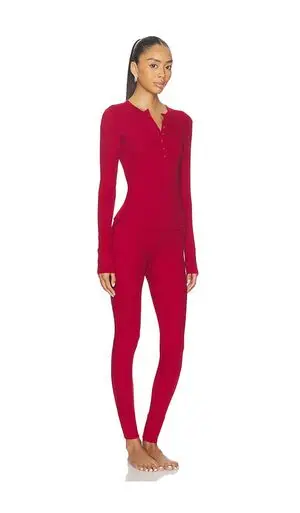 SKIMS Henley And Legging Set