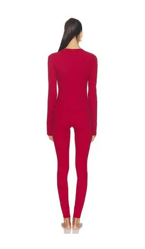 SKIMS Henley And Legging Set