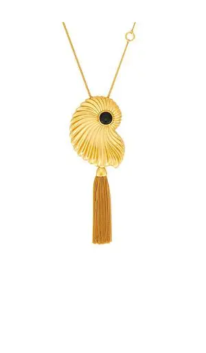 JULIETTA Aveline Tasseled Necklace - Gold