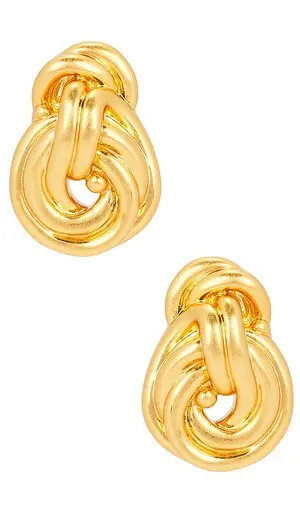 JULIETTA Knot Earrings - Gold
