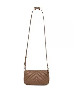Liu Jo Chevron Quilted Cross Body Bag