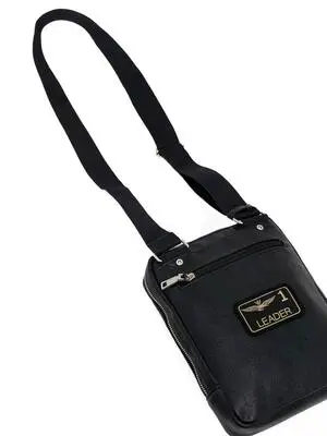 AERONAUTICA MILITARE Zipped Messenger Bag With Appliqué Details