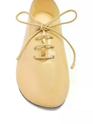 Proenza Schouler Glove Lace-up Ballerina Flats