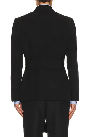 Valentino Garavani Classic Blazer Jacket In Black