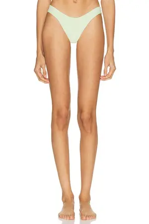 HAIGHT. Leila Bikini Bottom - Canoas Green