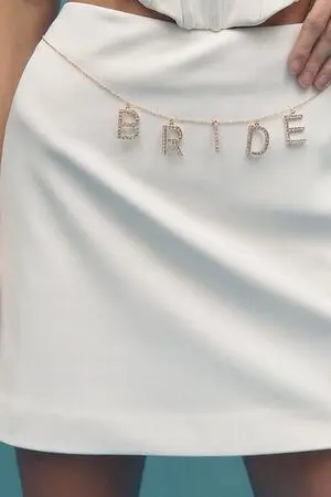 Anthropologie Bride Chain Belt