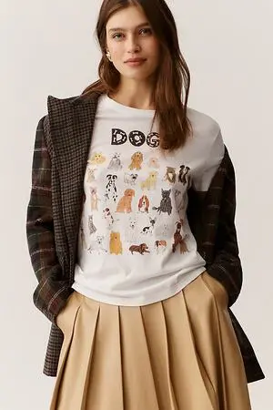 UNFORTUNATE PORTRAIT Dog Graphic T-shirt