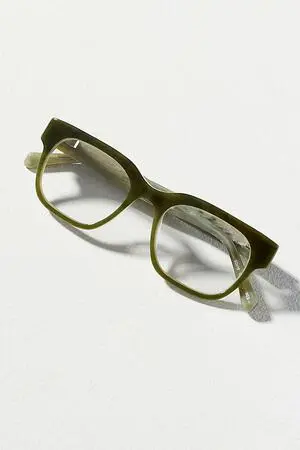 Eyebobs Numero Uno Square Readers - Green