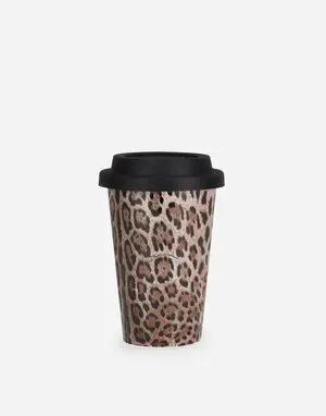 Dolce & Gabbana Ceramic Travel Mug - Multicolor