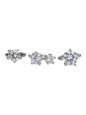 PANCONESI Constellation Ear Cuff - Silver