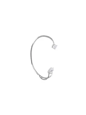 PANCONESI Three Point Ear Cuff - Silver