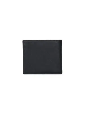 VIVIENNE WESTWOOD Orb' Bi-fold Wallet - Black