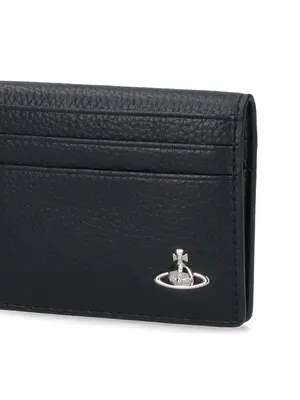 VIVIENNE WESTWOOD Bi-fold Card Holder "orb