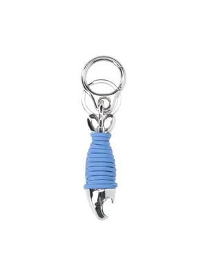Loewe Fish Keyring Charm - Silver