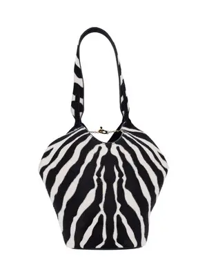 Khaite Small Lotus Bag - Black