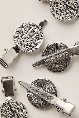 Free People Coined Barrette Set