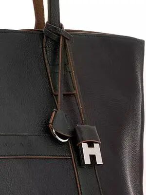 Hogan Logo Charm Tote Bag
