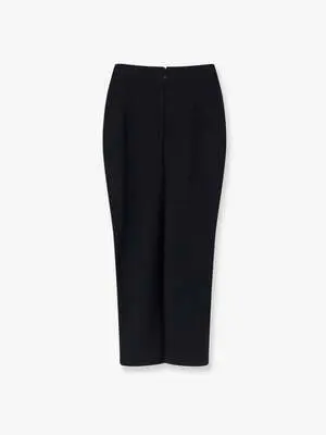 Givenchy Draped Midi Skirt - Black