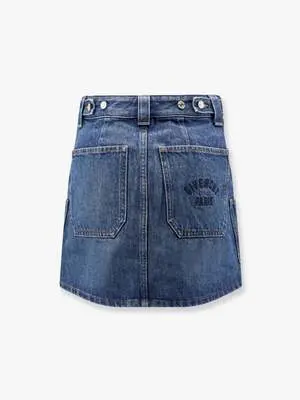 Givenchy Denim Mini Skirt