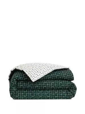 Lacoste Square Duvet Cover - Green