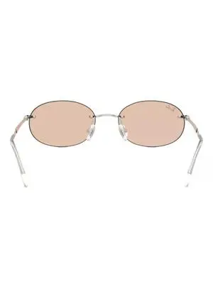 Ray-ban Rimless Oval Sunglasses