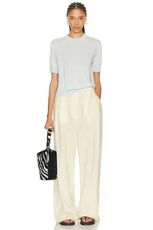 JIL SANDER Short Sleeve Top - Sky