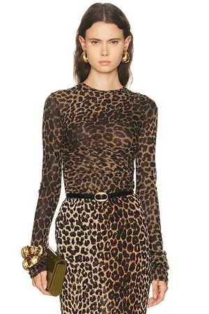 Saint Laurent Long Sleeve Top