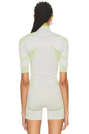 Casablanca Seamless 1/4 Zip Top