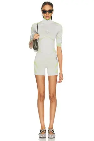 Casablanca Seamless 1/4 Zip Top