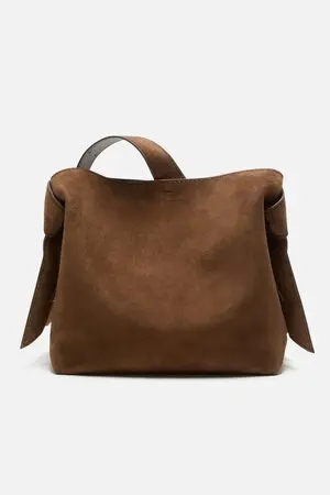 Acne Studios Musubi Midi Suede Bag