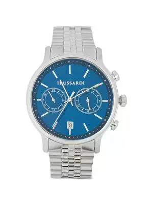 TRUSSARDI 42mm Bracelet Watch - Blue