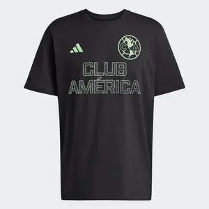Adidas Club América Wordmark Graphic Tee - Black / Soccr-ca1-3zg