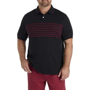 Harbor Bay By Dxl Patchwork Polos For Men