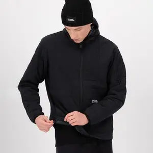 MONS ROYALE Canyon Merino Insulated Hooded Jacket - Black