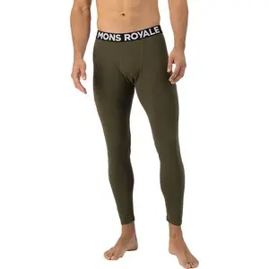 MONS ROYALE Cascade Legging - Dark Olive