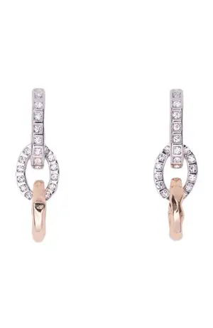 Maje Link Earrings - Golden/silver