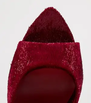 CHRISTIAN LOUBOUTIN Miss Z Heeled Mules