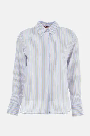 Max Mara Silk Striped Shirt