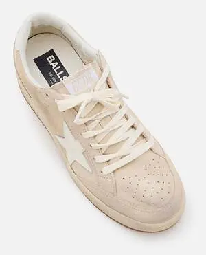 GOLDEN GOOSE Ball Star Sneakers - Beige