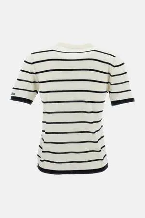 Max Mara Short Sleeve Cashmere Sweater - Multicolor