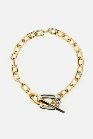 Rabanne Chain Link Bracelet - Gold