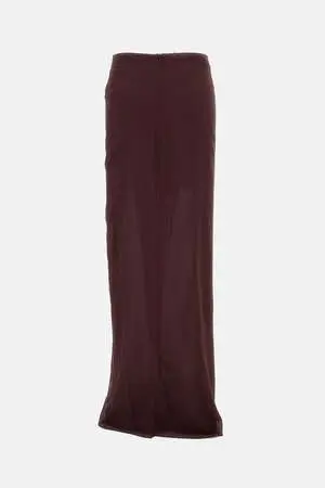 Andamane Phoebe Wrap Midi Dress - Red
