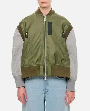 Sacai Nylon Twill Sleeveless Vest