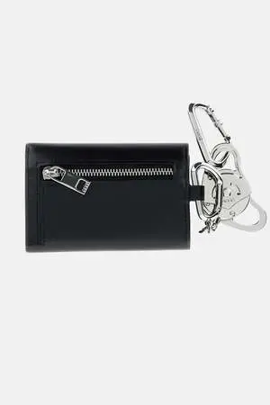 Sacai Tri-fold Wallet With Carabiner