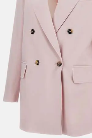 Max Mara Double-breasted Jacket Ombrosa - Rose