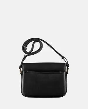 A.p.c. Grace Mini Bag In Soft Cowhide Leather - Nero